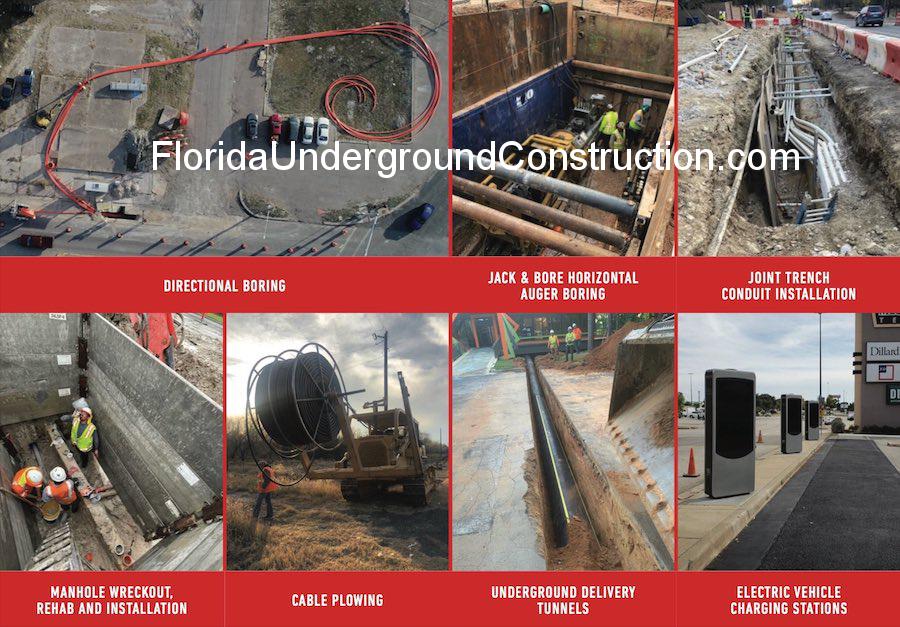 Underground Utility Construction - Florida Underground Construction